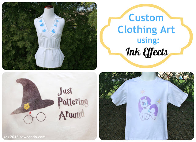 Sew Can Do: Tutorial: Make Your Own Custom Clothing Designs With Ink ...