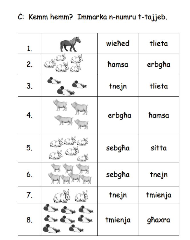 Hello children and parents!: In-numri 1 - 10