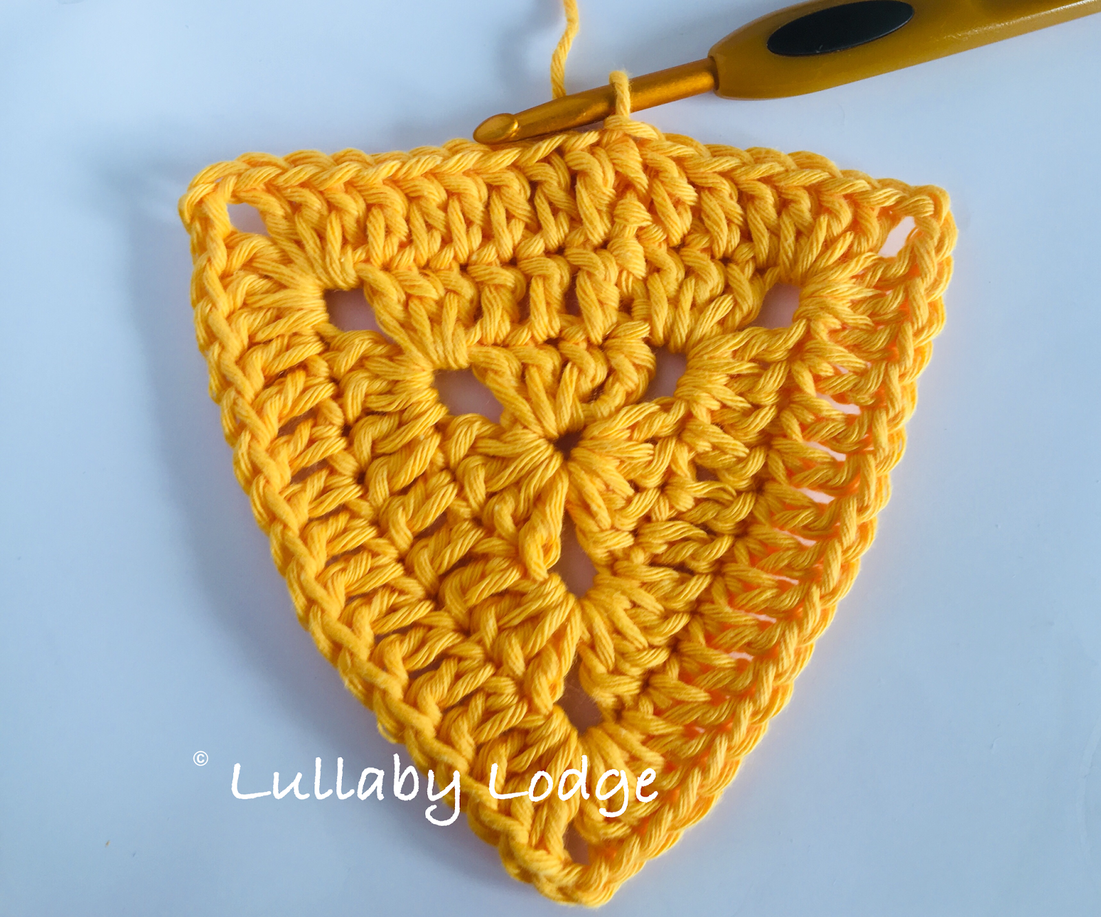 Solid Triangles - Learn how to crochet them in this simple tutorial by ...