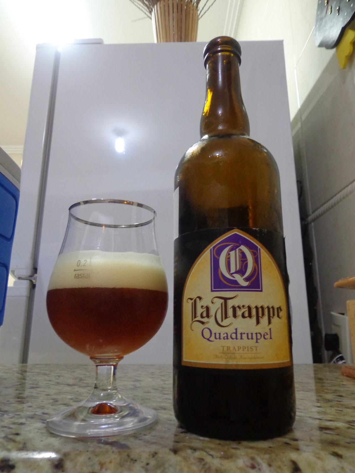 Cerveja? Gosto sim!: La Trappe Quadrupel - Uma cerveja Trapista da Holanda