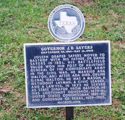 ABT UNK: Tombstone Tuesday: Texas Governor Joseph Draper Sayers, and ...
