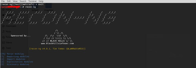 Reconnaissance Using Recon-ng And Netcraft