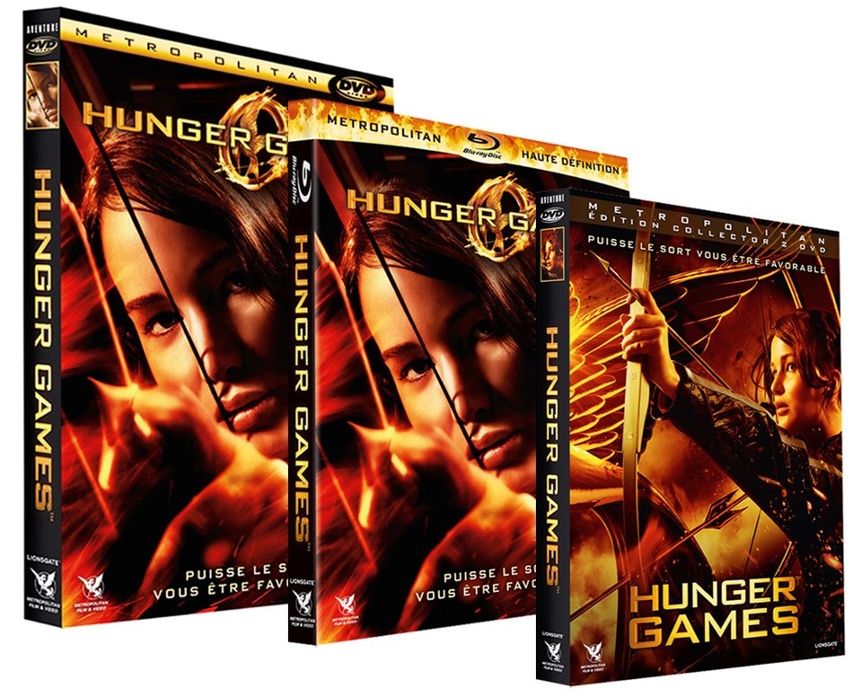 The Hunger Games France: Hunger Games en DVD aujourd'hui