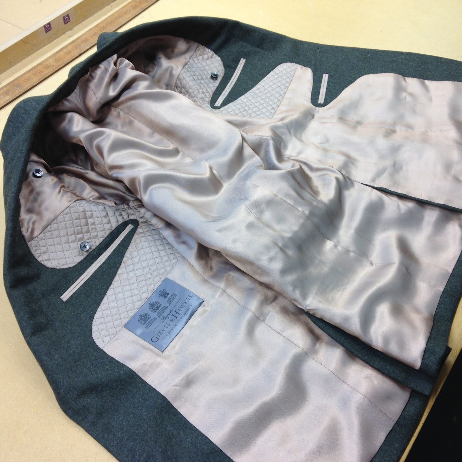 DAVIDE TAUB: Bespoke Driving Jacket w/.Detachable Bib: Collaboration ...