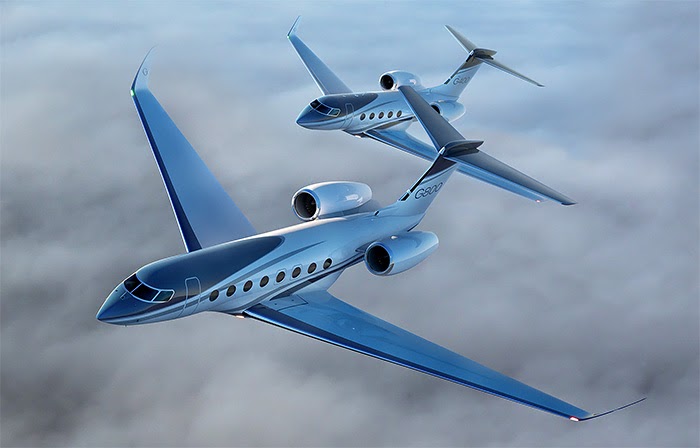 Gulfstream presentó sus dos nuevos aviones ejecutivos de largo alcance ...