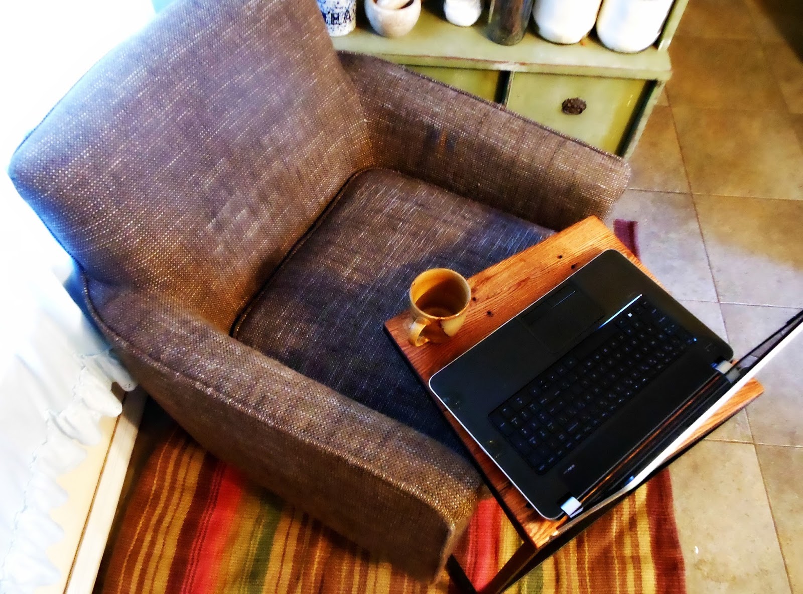 Sawdust and Hops: Laptop Table