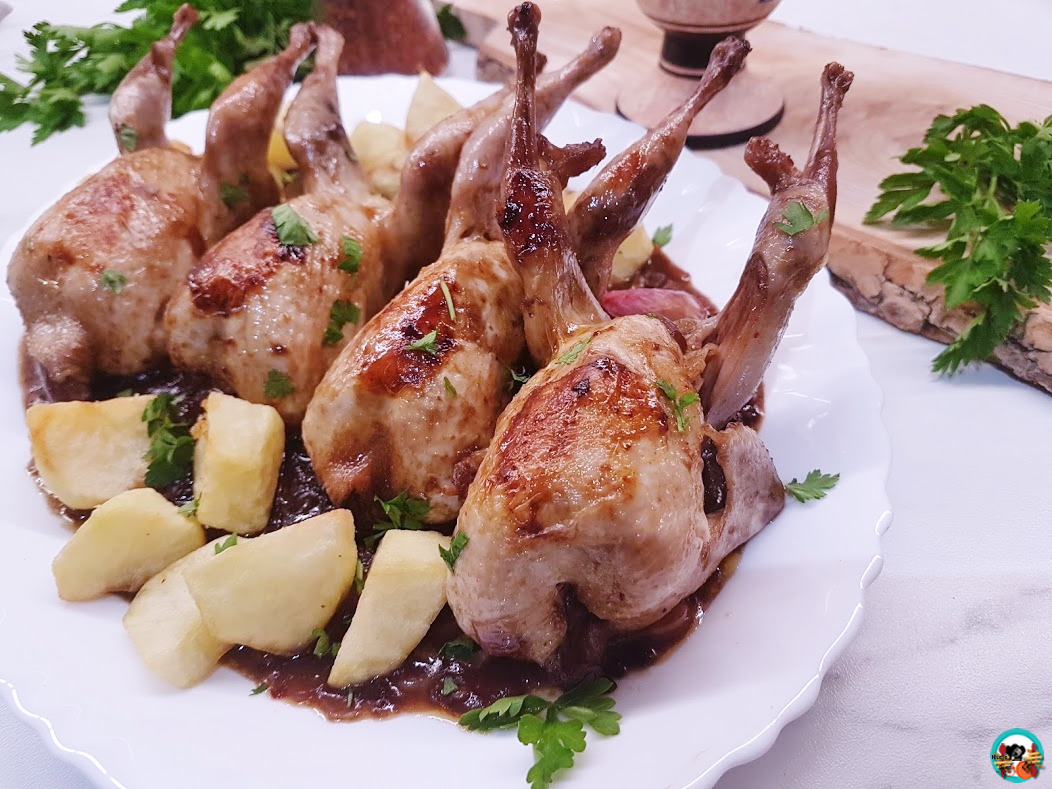 Codornices al oporto - ¡Huele Bien!