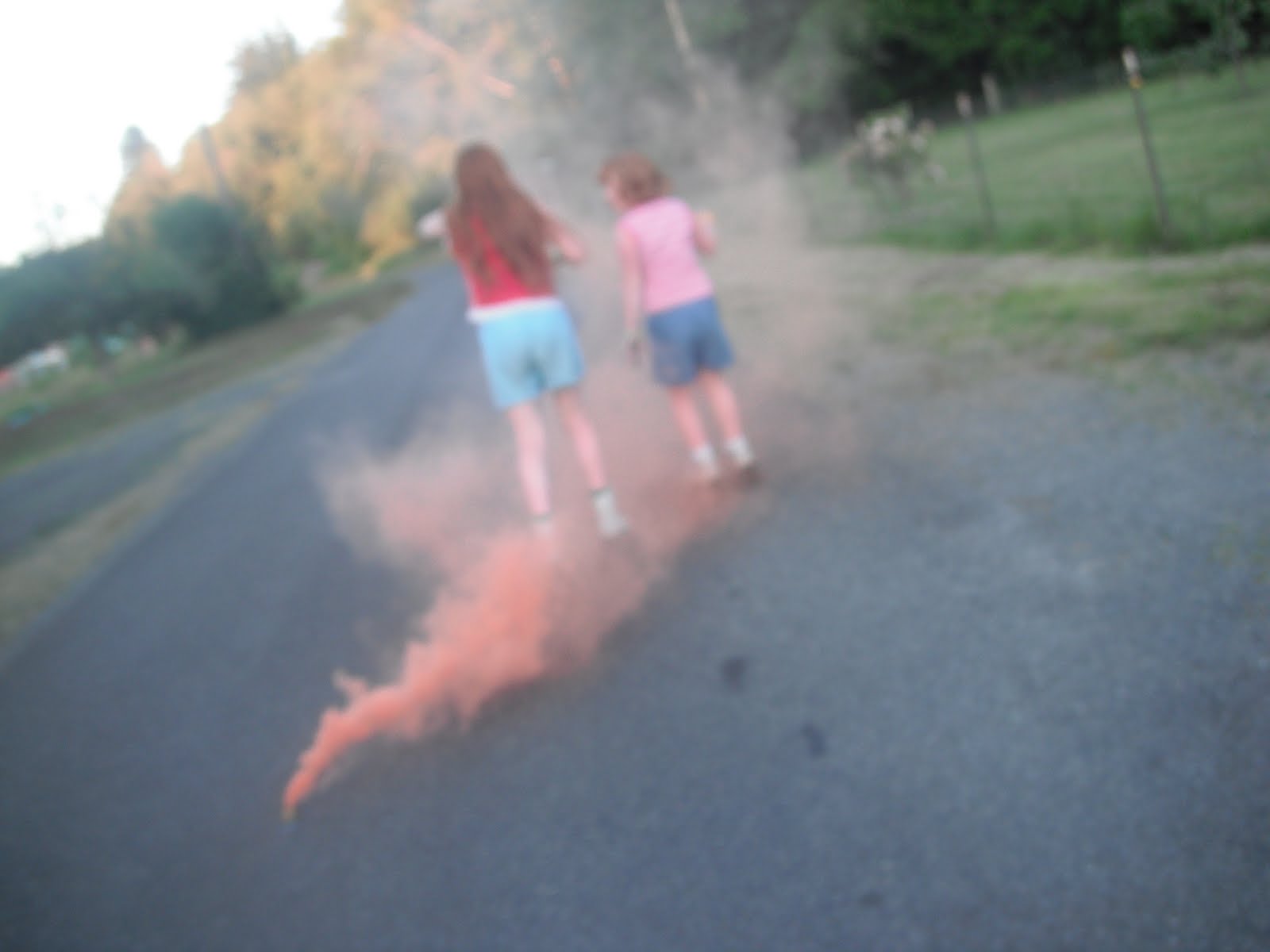 melbourne road: fun with snakes and smoke bombs