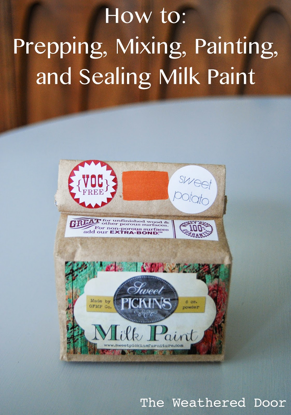 Tips on Prepping, Mixing, Painting and Sealing Milk Paint | The ...