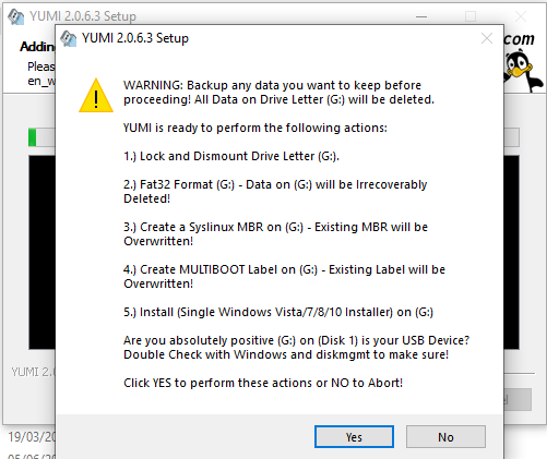 Atasi ISO image extraction failure pada Rufus - GunnersInfo