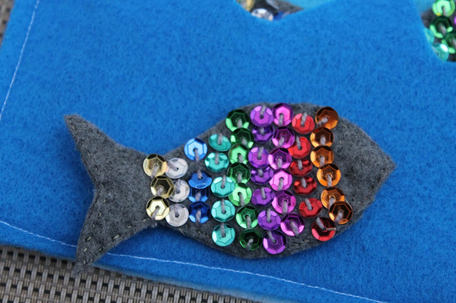 Lyndi's Projects: Quiet Book Part 2 - The Fishing Page