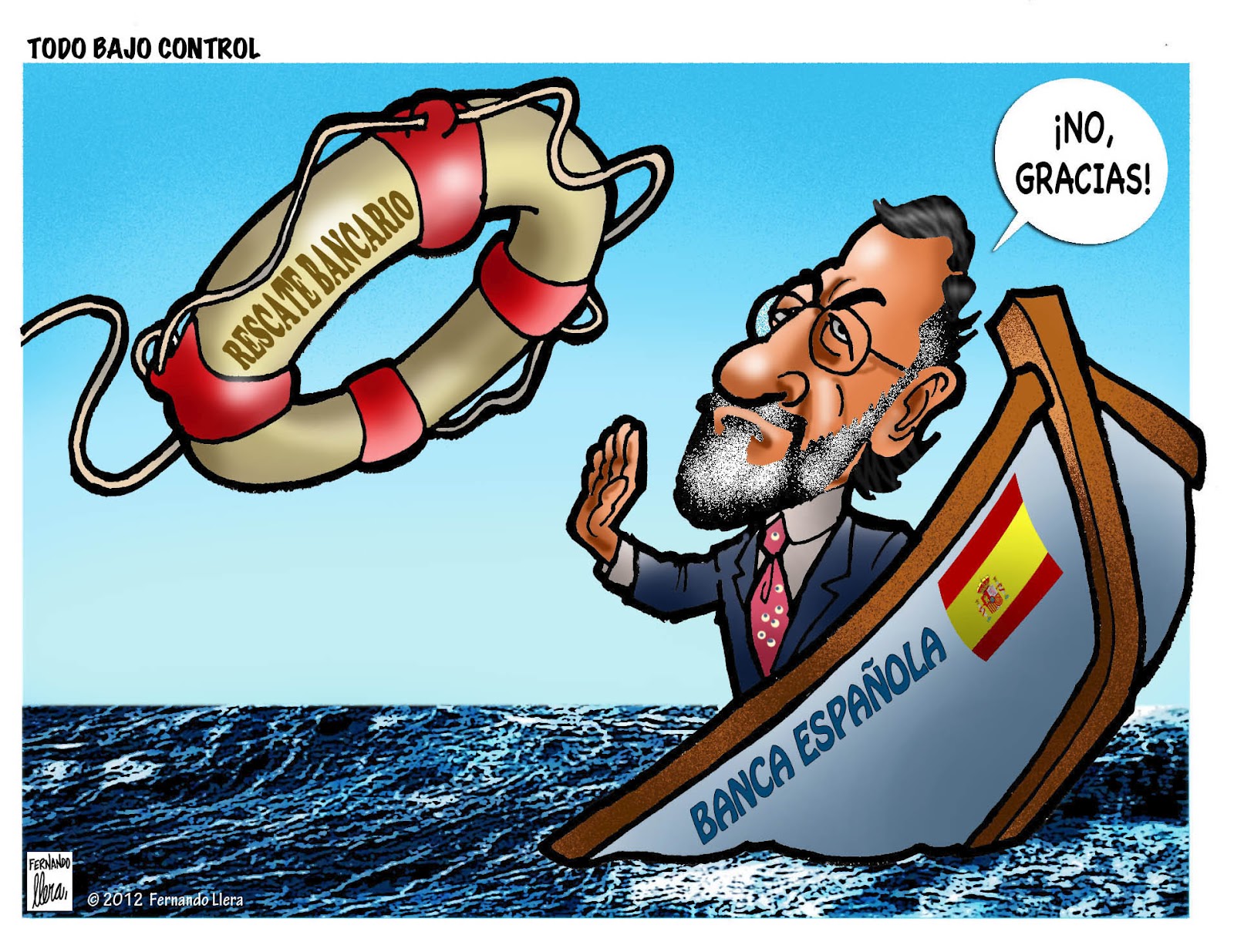 Fernando Llera Blog Cartoons: Spain's Prime Minister Rajoy said the ...