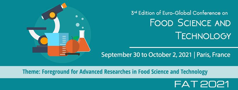 5th Edition of Euro-Global Conference on Food Science and Technology: 2020