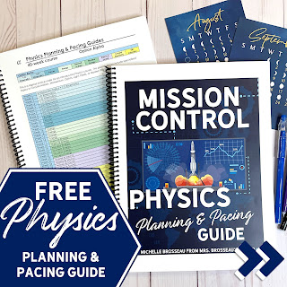 Planning and Pacing Guide for Physics | Mrs. Brosseau's Binder