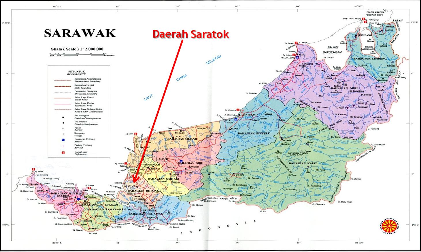 Lembah Sungai Danan: Kenali Daerah Saratok