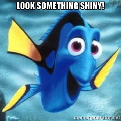 Lavender Quilts: Oh, Look!! Something Shiny