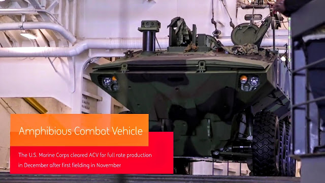 The Dead District: Year of Firsts – BAE Systems combat vehicles and ...