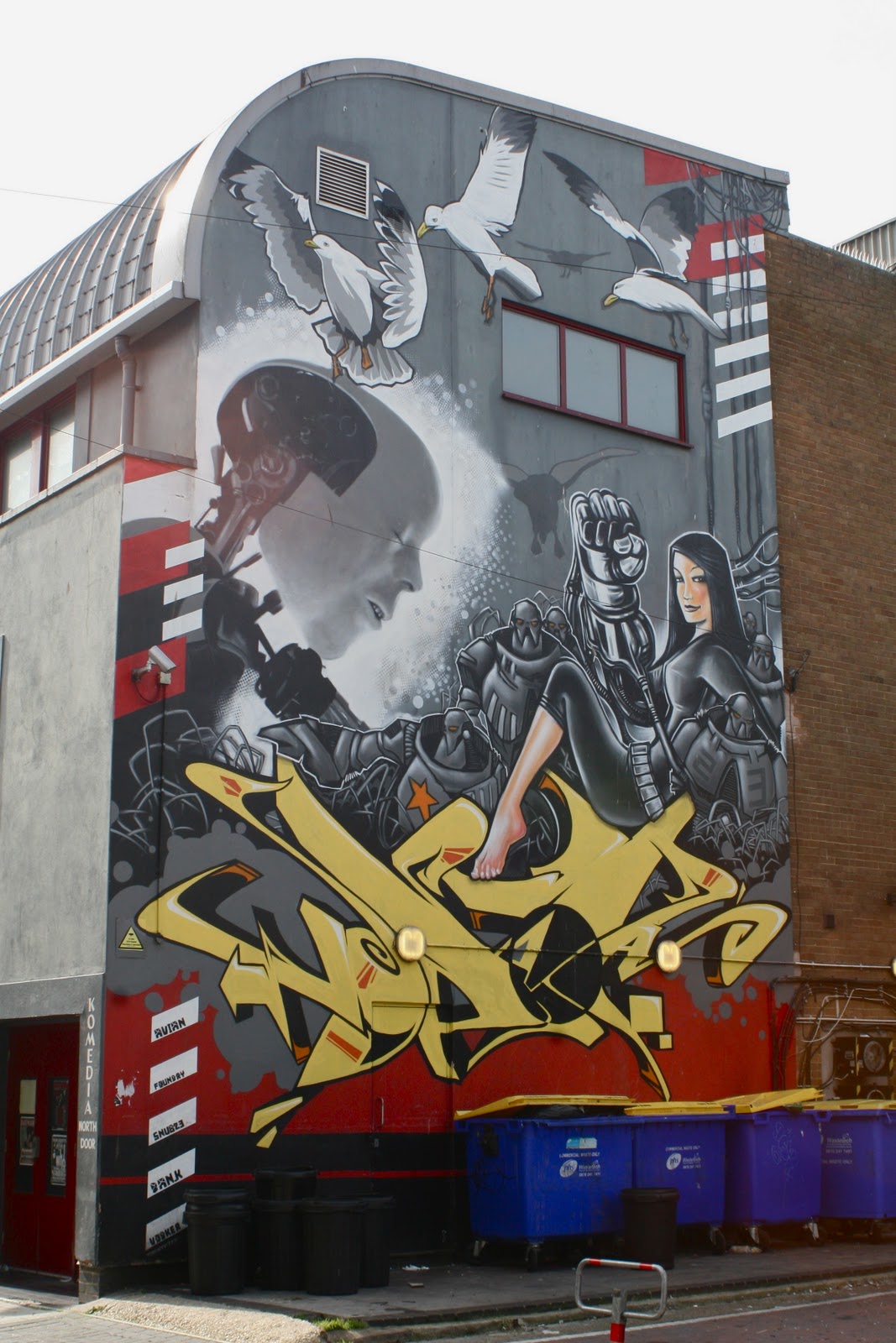 Emma Hill: Brighton: Street Art, Graffiti Cool.