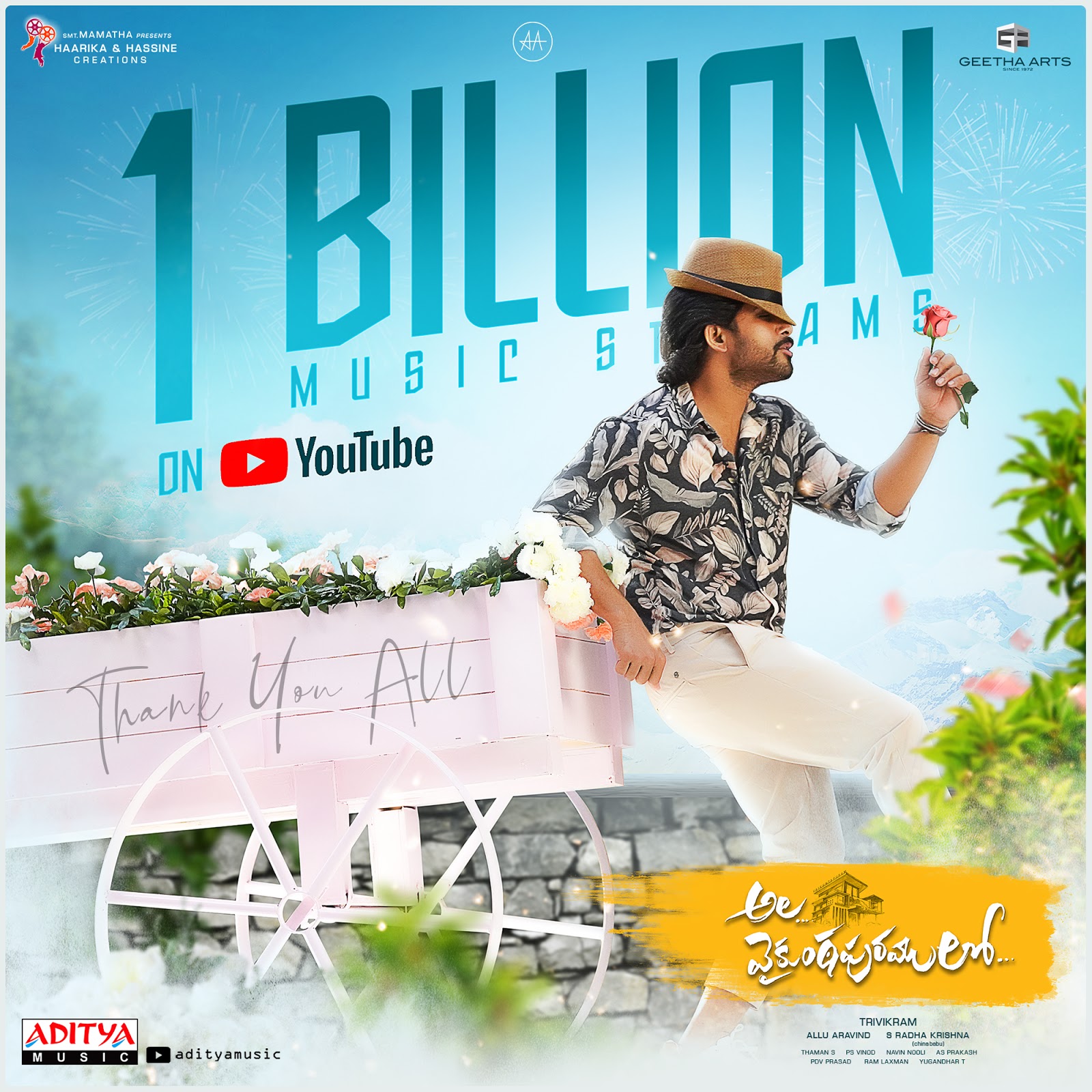 Record breaking 1 billion views of #AVPL songs just on AdityaMusic ...