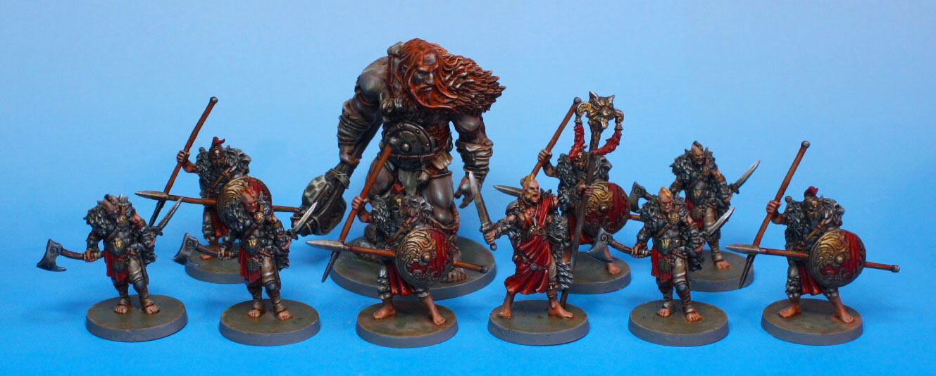 Dr. Willett's Workshop: Blood Rage Wolf Clan + Mountain Giant