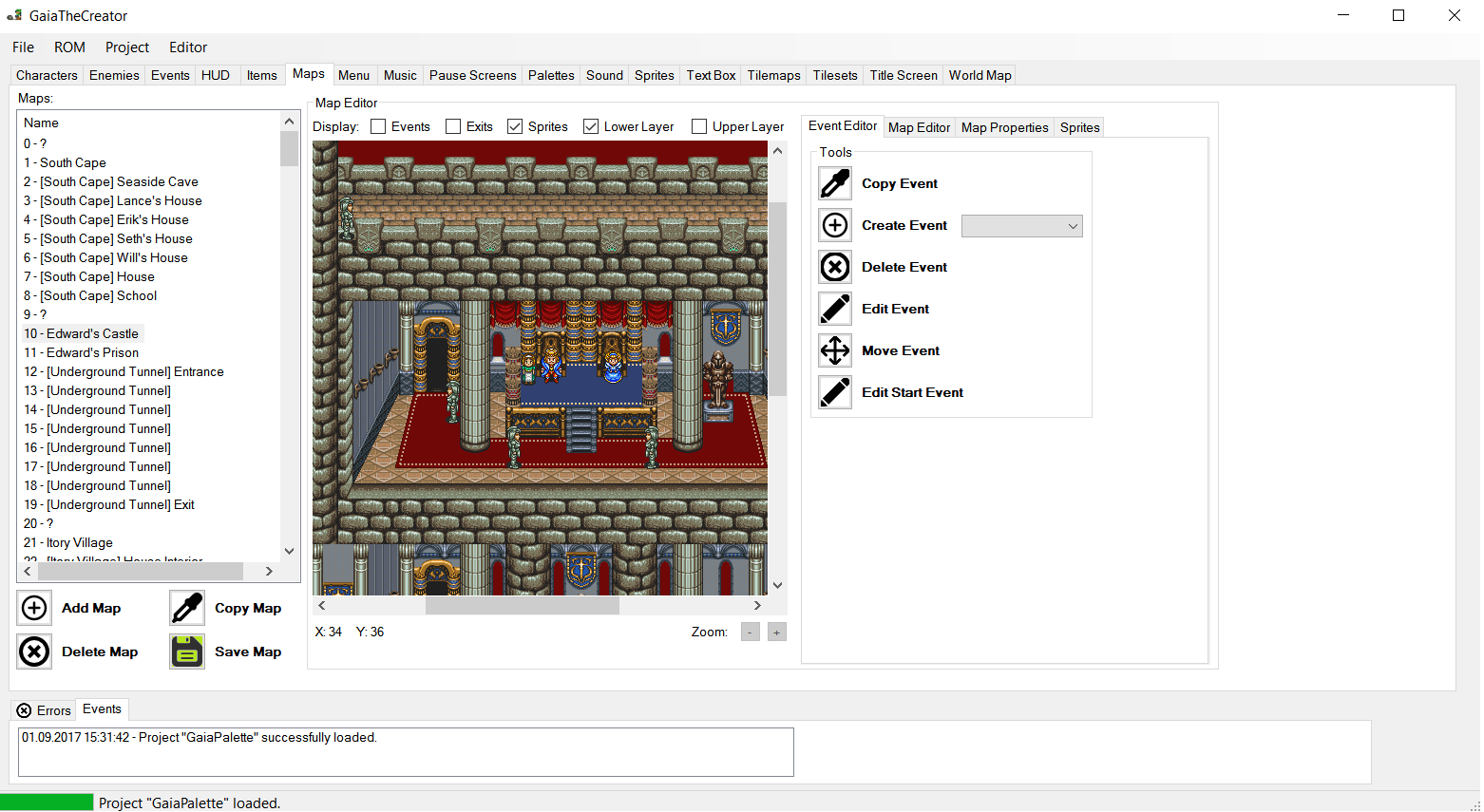 GaiaTheCreator: Map Sprites