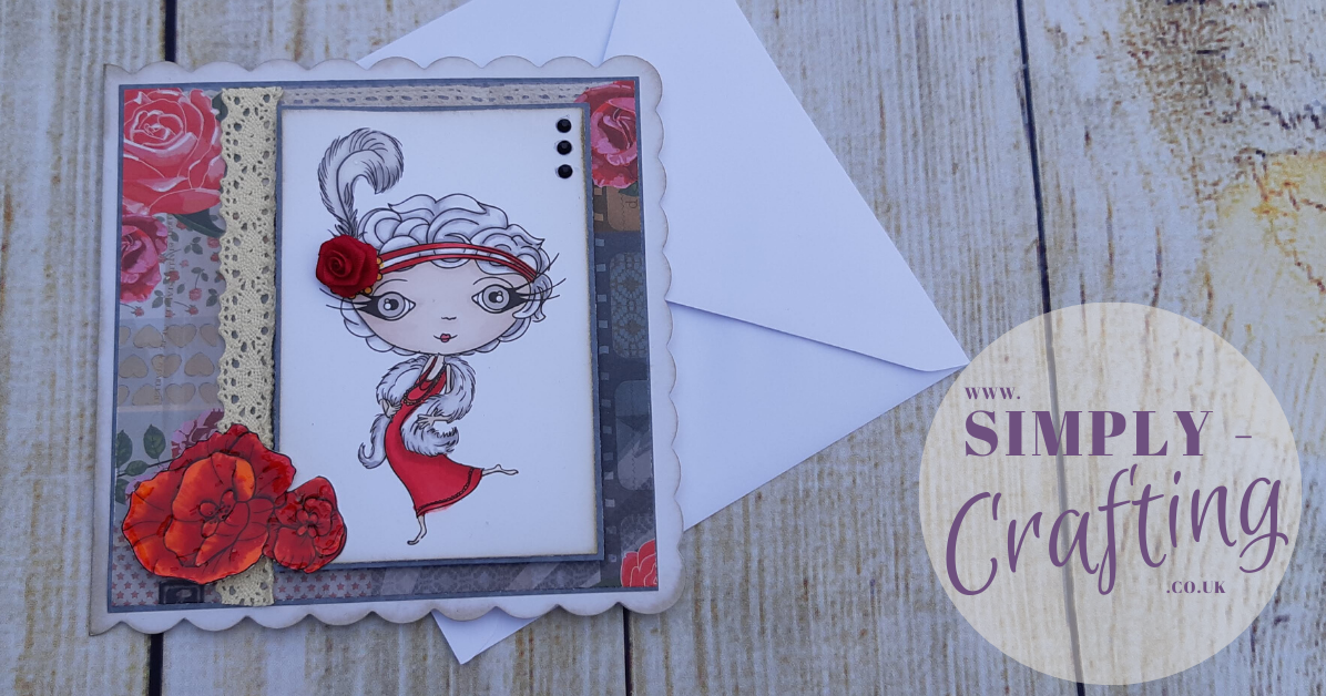 simply-crafting: Verity Rose, Starlet Handmade Card