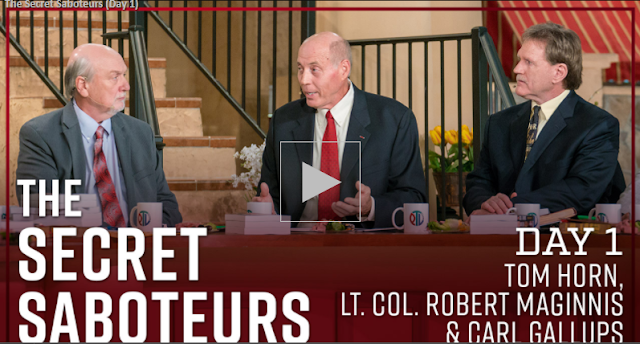 Love For His People: The Secret Saboteurs (Day 1) - Carl Gallups, Lt ...