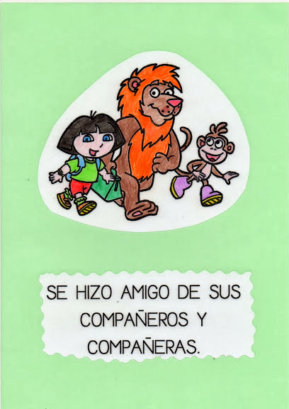 Diviértete con nosotros: Bono ,el mono que va a la escuela.