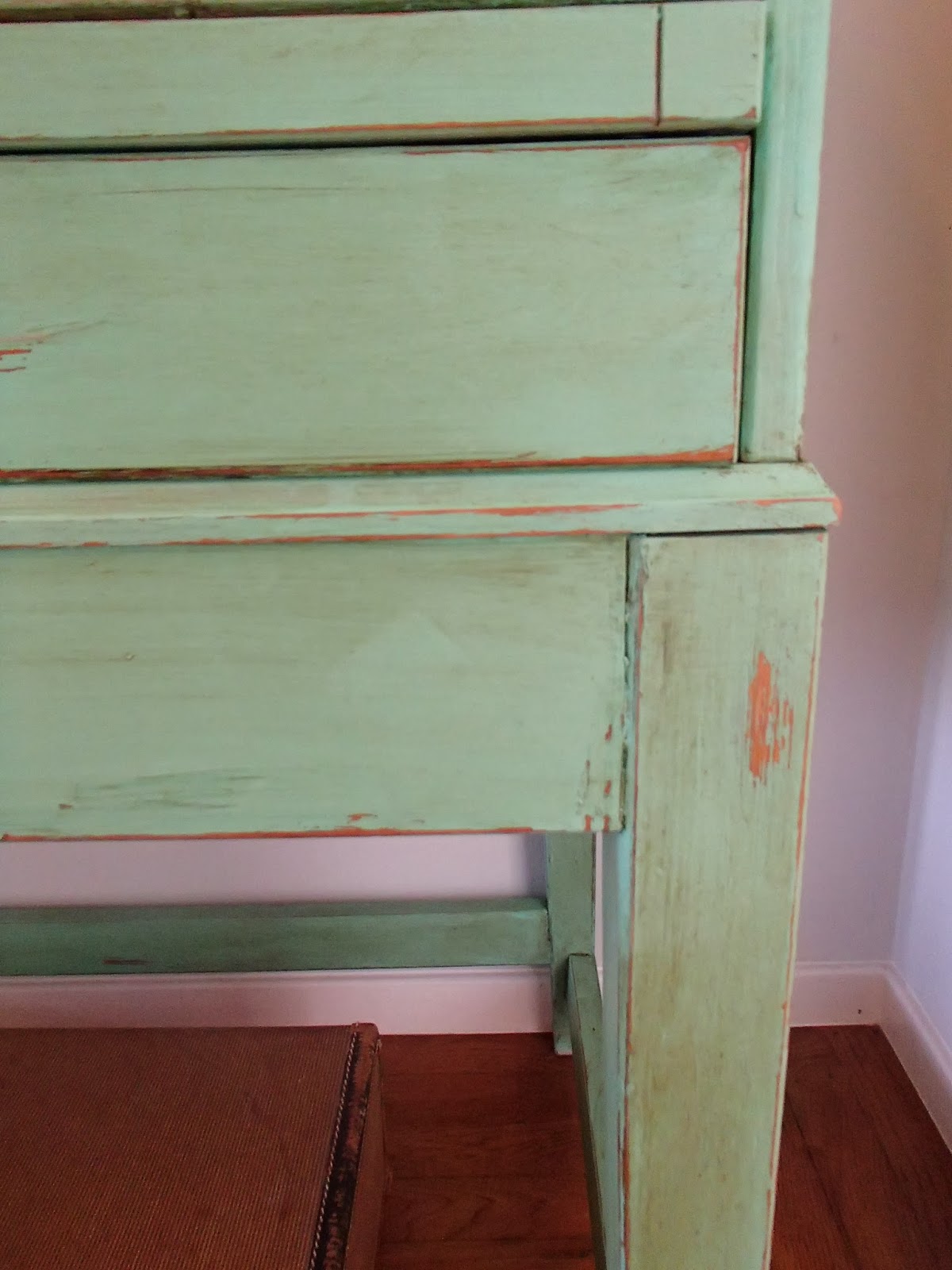 D.D.'s Cottage and Design: Spring Green Secretary Desk
