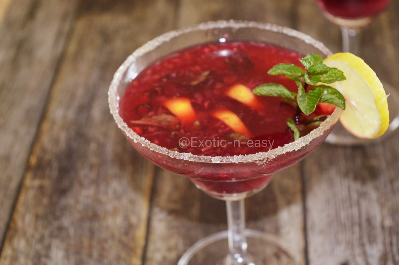exotic-n-easy cooking: Pomegranate Lemonade