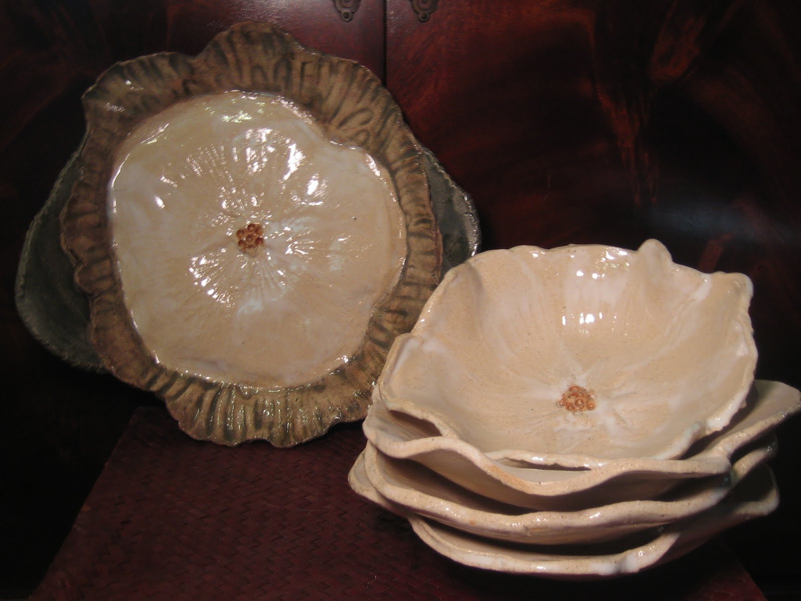 Cynthia's Handbuilt Pottery: Examples of recent creations