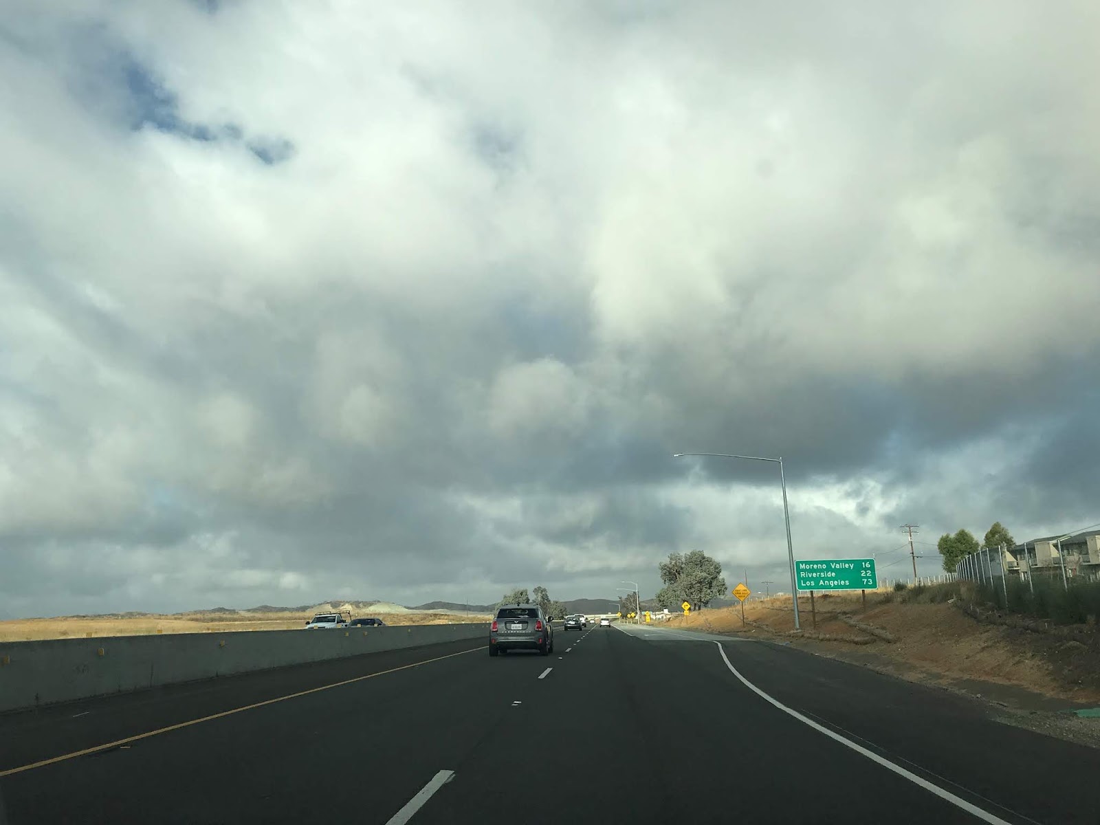 California State Route 60/Former US Route 60/70 through the Moreno ...