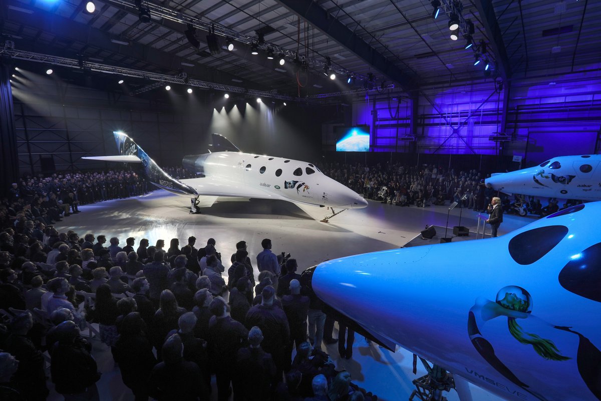 EcoworldReactor: "Virgin Galactic's new spaceship VSS" the world's ...