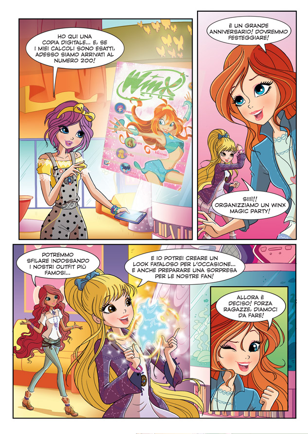 WINX CLUB MAGAZINE #200 + Exclusive Bloom Doll [Italy] - Winx Club All