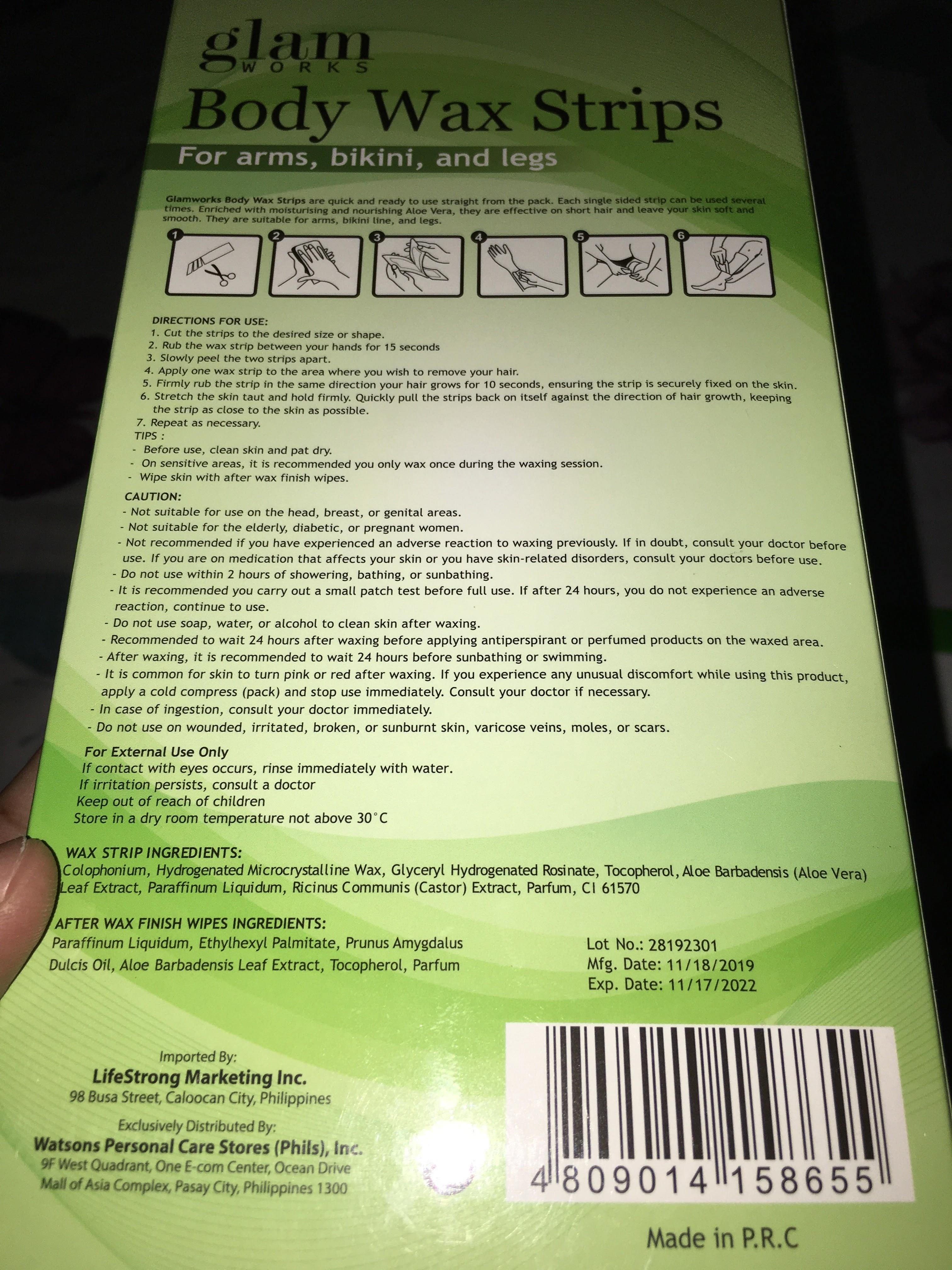 Waxing at Home with Glam Works - everydayedz