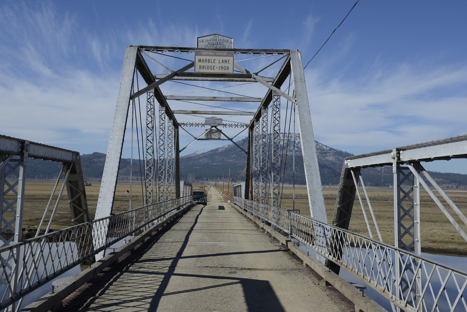 Bridge of the Week: Plumas County, California Bridges: Marble Lane ...