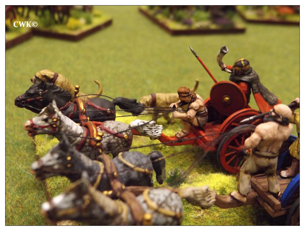 The Cardinal's Wargame Reveries: Irish chariots 28mm