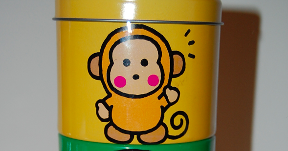 My Monkichi Life: Monkichi Stackable Metal Tin Storage Containers