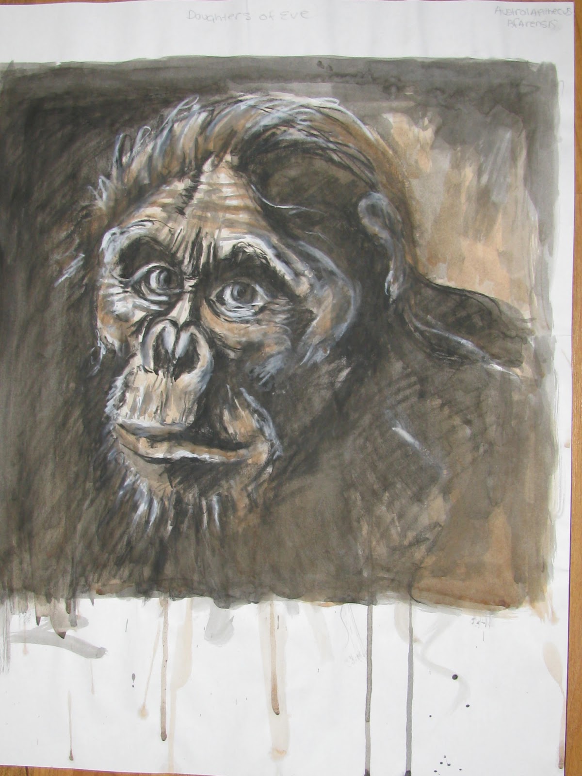 Costume Life drawing: Evolution drawings by sue foerster