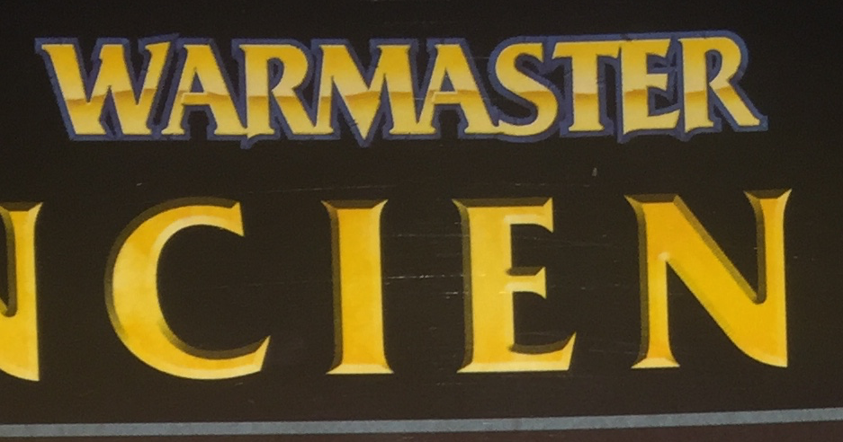 The mountain of lead and gamer's A.D.D.: Warmaster Ancients ...