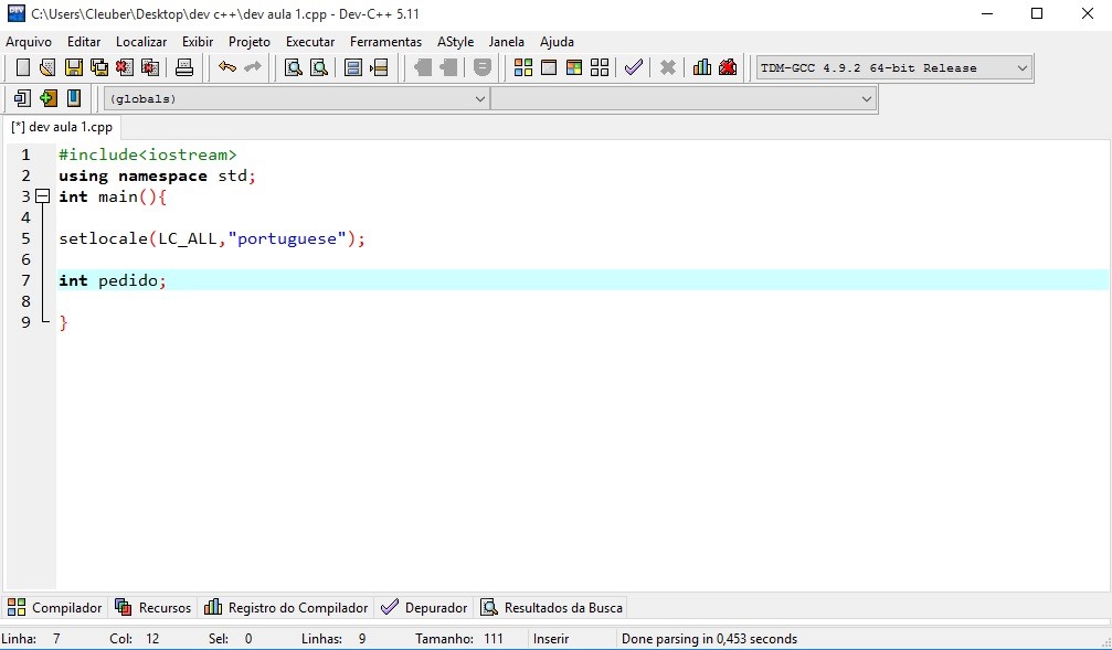 Universe Tutorial | Tutoriais, Downloads e Curiosidades: DEV-C++ #6 ...