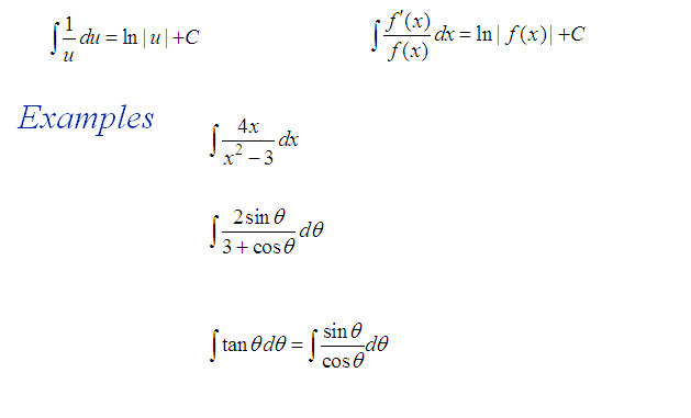 Example Of Natural Logarithm