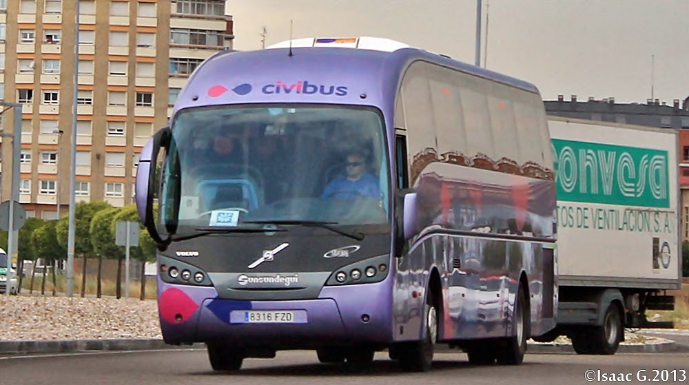 Camiones y Autobuses en Castilla y León: Sunsundegui Sideral 2000-Volvo