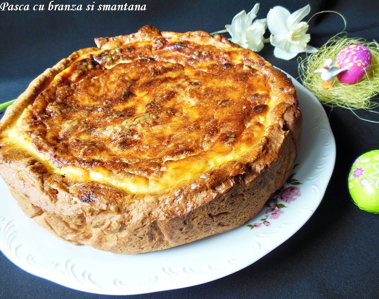 Rocsy in bucatarie: Pasca cu branza si smantana