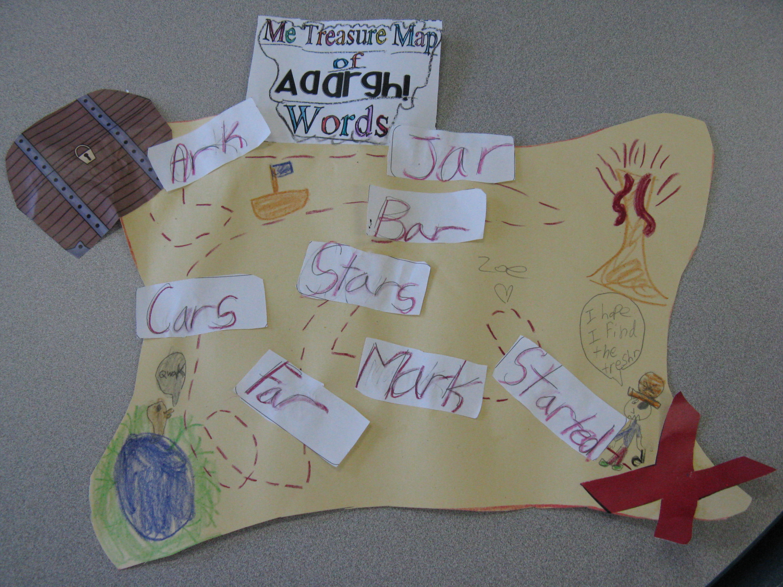 Only in First Grade: Pirates - r-controlled vowel /ar/