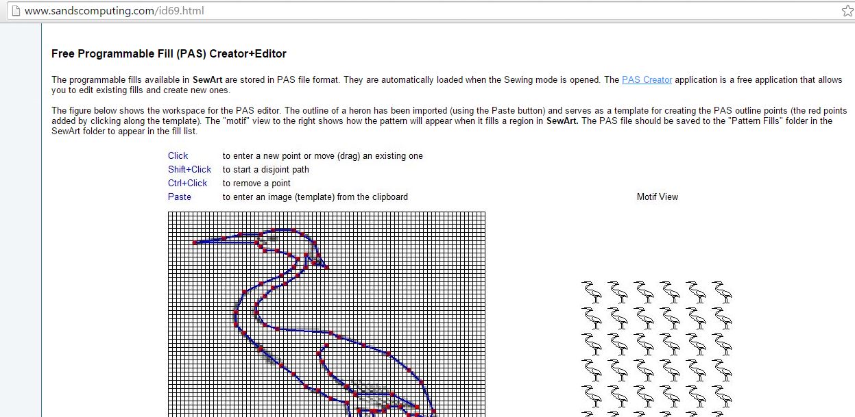 SewArt: Adding patterns to SewArt