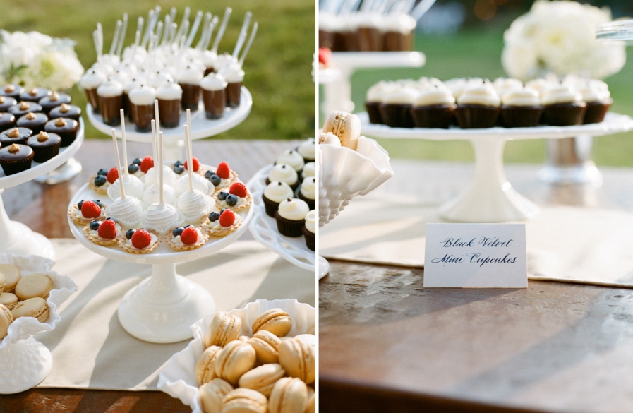 cocoa & fig: Elegant Vintage Wedding Cake and Mini Dessert Table ...