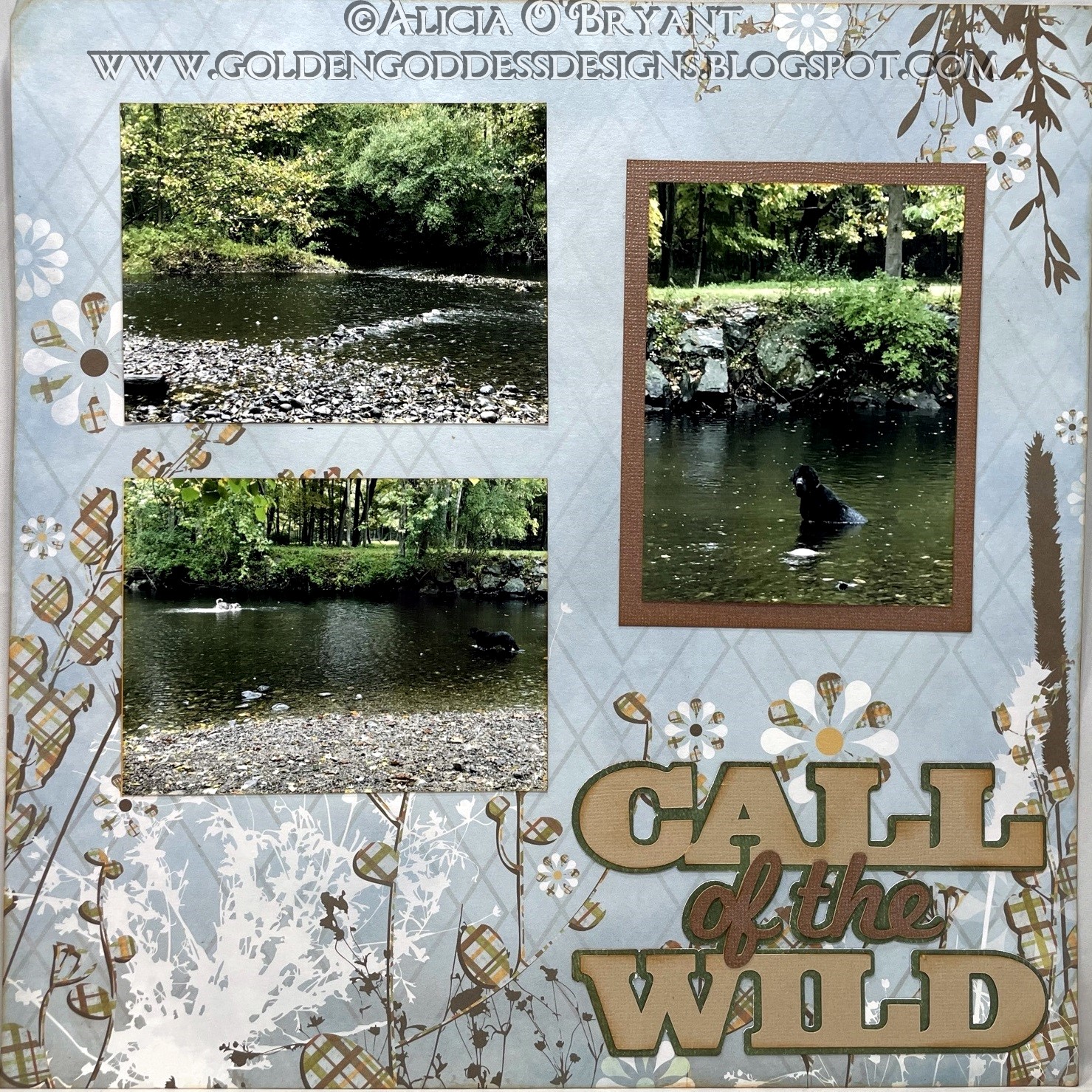 Golden Goddess Designs: Miss Kate Cuttables Hiking scrapbook layouts ...