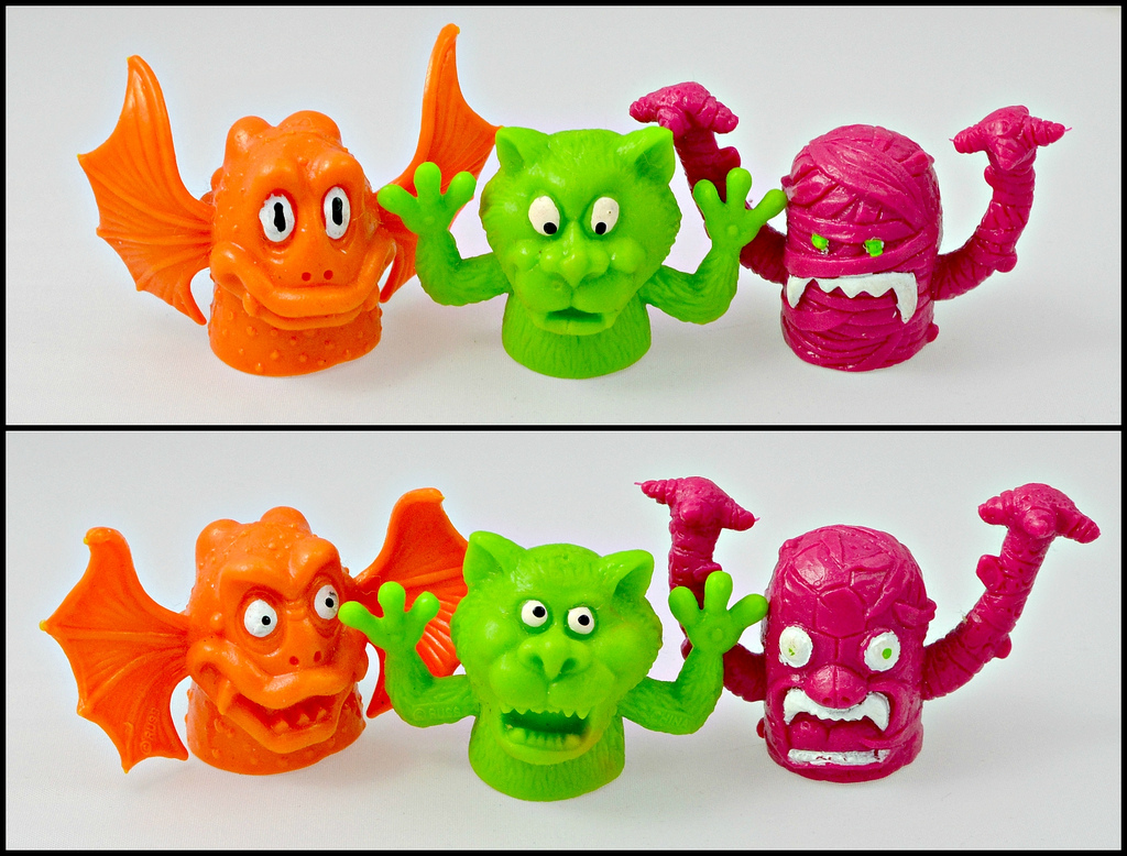 Little Weirdos: Mini figures and other monster toys: Russ monster ...
