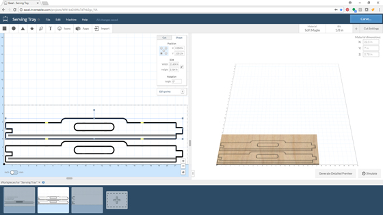 The Carmichael Workshop: Making a CNC Serving Tray - An Inventables ...